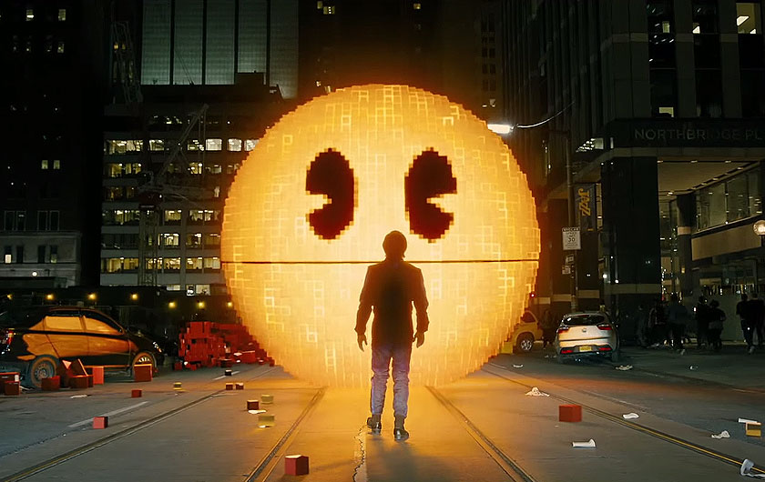 Giant Pac-Man Destroys A City | Weird Duck